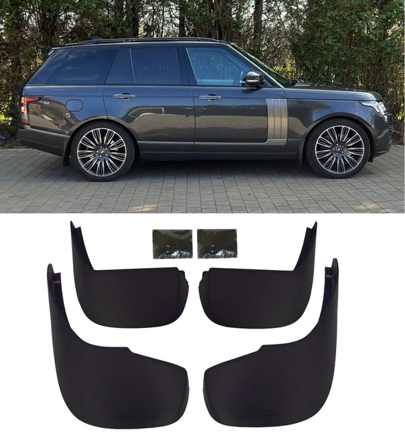 RANGE ROVER VOGUE L405 Front & Rear Mudflaps Mudguard Splash Guard Set ...