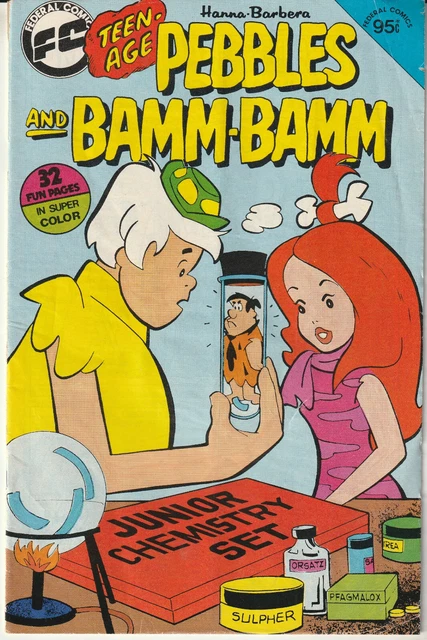 Hanna Barbera Pebbles And Bamm Bamm 20 Charlton Comics June 1974