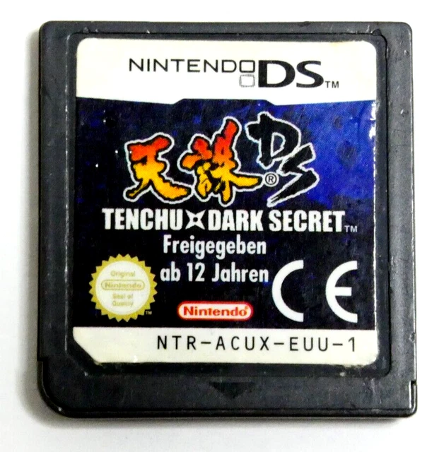 TENCHU DARK SECRET Jeu Pour Console Portable Nintendo Ds Pal Euu ...