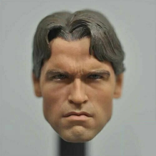 1:6 T800 TERMINATOR Arnold Head Sculpt Carved For 12"Male Action Figure ...