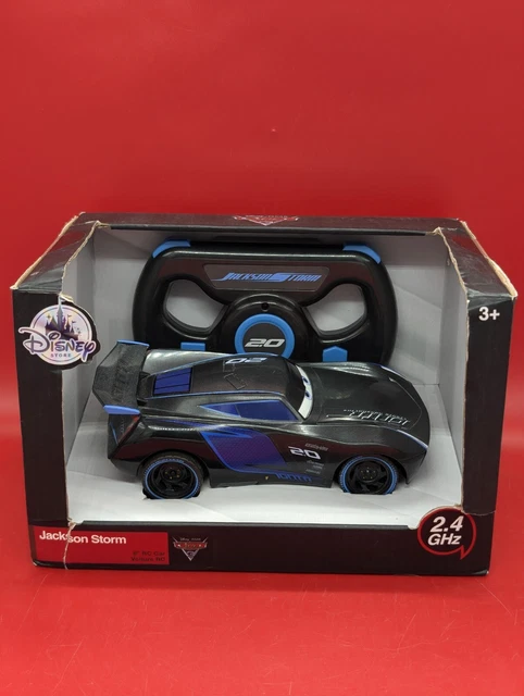 DISNEY PIXAR CARS 3 Jackson Storm RC Remote Control Car W/Remote Rate ...