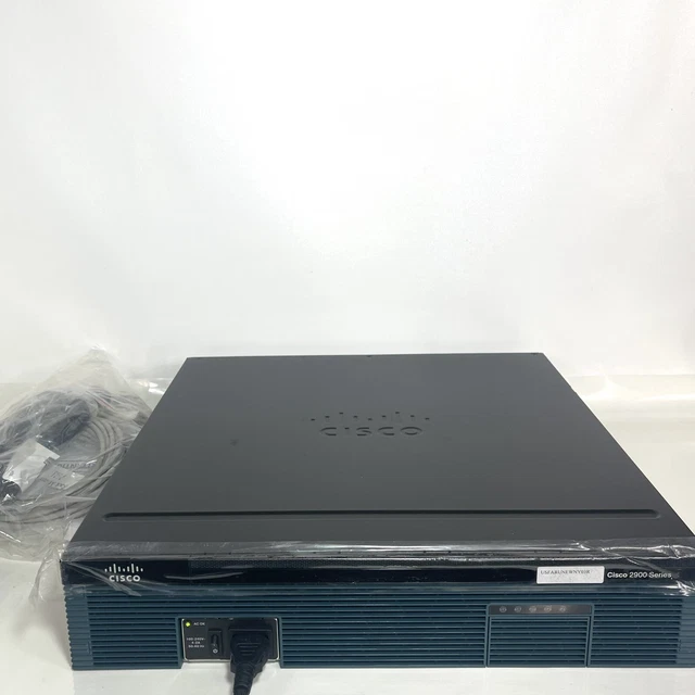 CISCO SYSTEMS 2900 Series Model 2921 Integrated Services Router $94.00 ...