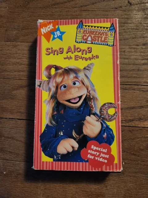 Nick Jr Eureekas Castle Sing Along Vhs Video Tape Vtg Rare Promo