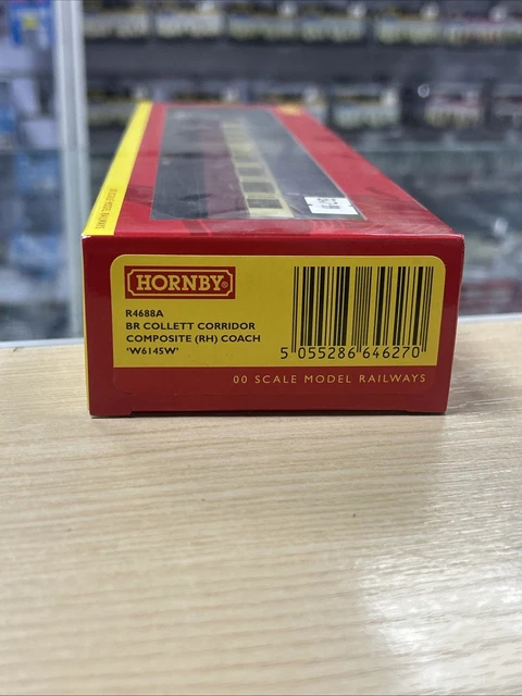 HORNBY R4688A BR Collett Corridor Composite (RH) Coach W6145W £47.99 ...