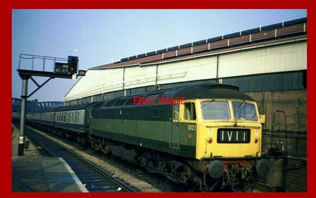 PHOTO BR Class 47 Loco No D1821 Br 47340 £1.85 - PicClick UK