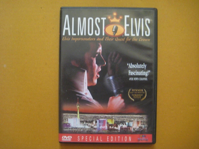 ALMOST ELVIS ELVIS Impersonators And Their Quest For Fame USA DVD ELVIS PRESLEY $39.99 - PicClick AU