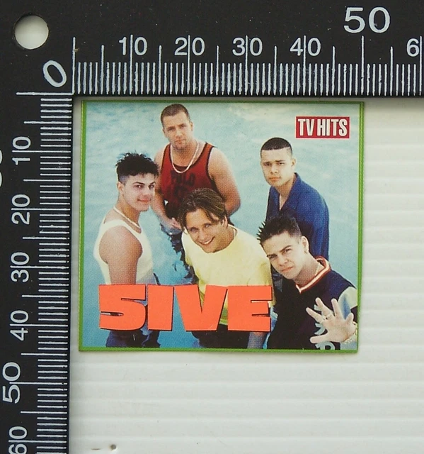 VINTAGE 1997 5IVE Tv Hits Magazine Boy Band Five Members Music Fan ...