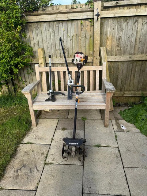 RYOBI EXPAND-IT ROTAVATOR With Attachments £100.00 - PicClick UK