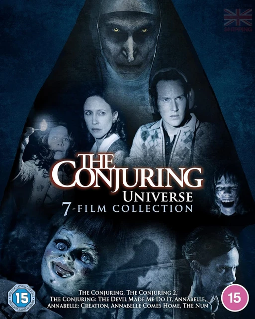 THE CONJURING UNIVERSE 7 Film Collection Box Set Horror Thriller DVD ...