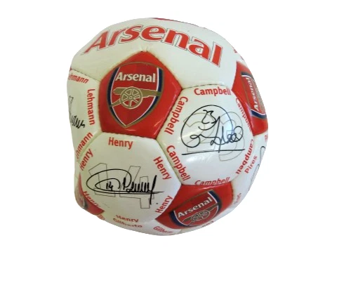 ARSENAL FC FOOTBALL Size 5 Signature Ball Official Merchandise ...