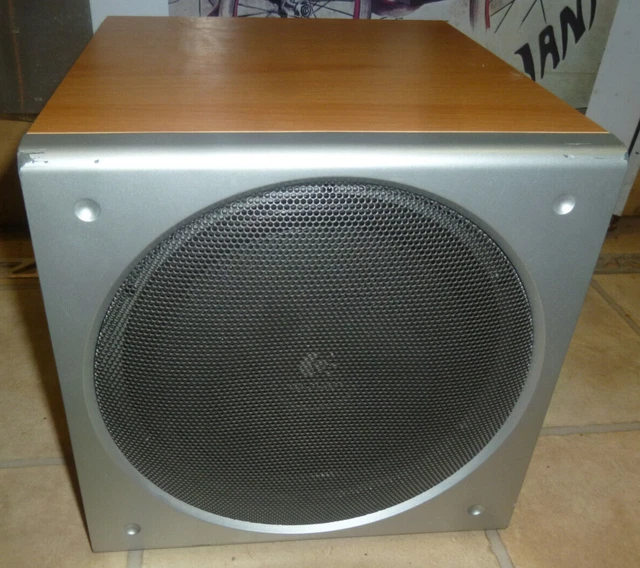 LOGITECH Z3 AKTIV Subwoofer sub Bass Lautsprecher Box Dolby surround 2. ...
