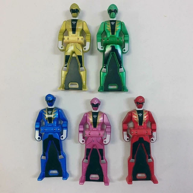 POWER RANGERS SUPER Megaforce Gokaiger DX Ranger Key 5p Set Morpher ...