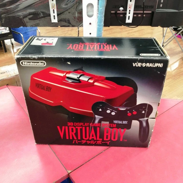 NINTENDO VIRTUAL BOY Console System Vintage Retro Game w/Box Set Tested ...