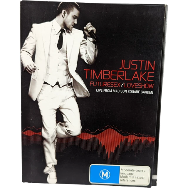 Justin Timberlake Future Sex Love Show Live Msg 2 Disc Digipak Region 4