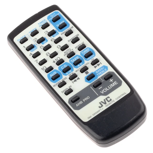 TÉLÉCOMMANDE JVC RM-SRSWP1J Pour RS-WP1 Back-Boom-Pack Radio / Vérifié EUR 41,44 - PicClick FR