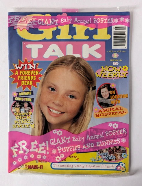 VINTAGE GIRL TALK Magazine 1997 - Issue 57 w/ Free Gift £7.00 - PicClick UK