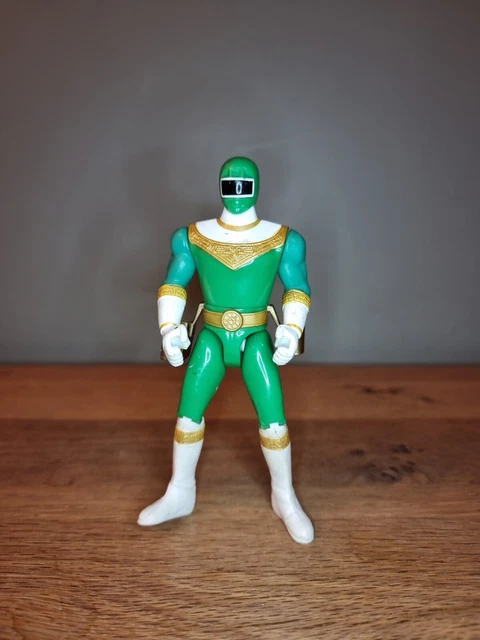 FIGURINE ARTICULÉE VINTAGE Mighty Morphin Power Rangers vert Ranger ...