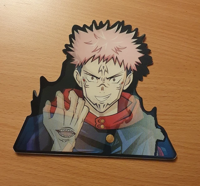 JUJUTSU KAISEN: YUJI Itadori, Sukuna 3D Motion Moving Sticker, Anime ...