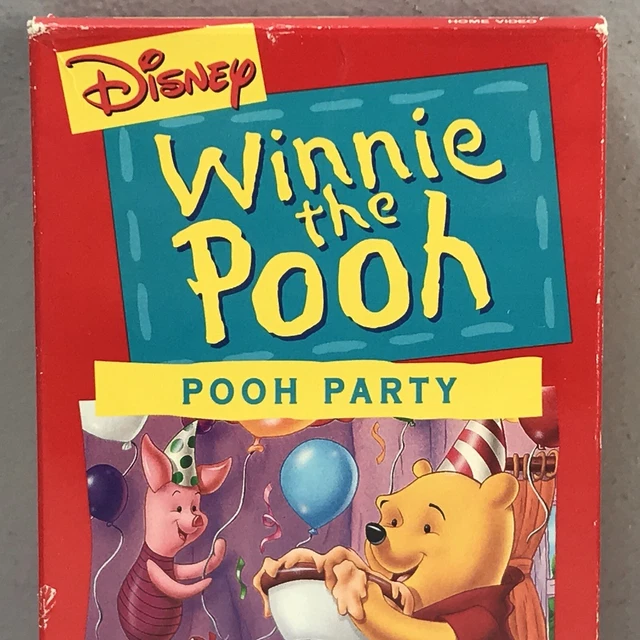 DISNEY’S WINNIE THE Pooh Playtime Pooh Party VHS Video Tape VTG Play ...
