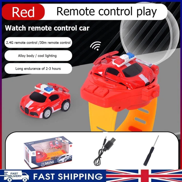 # 1/58 REMOTE Control Wrist Watch RC Car Cartoon Interactive Game 5km/h ...