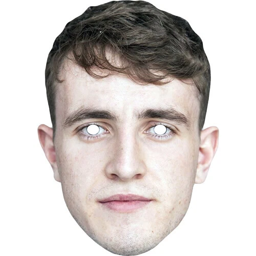PAUL MESCAL CELEBRITY Card Face Mask - Ready To Wear - Fancy Dress £2. ...
