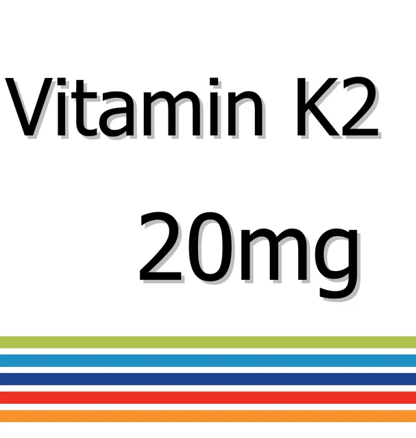 VITAMIN K2 20mg x 30 Tablets - 1 Months Supply - Cardio Health £2.68 ...