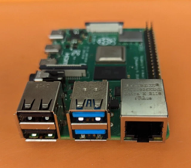 RASPBERRY PI 4 Model B, 4GB DDR4 RAM Single Board Computer (RPI4-MODBP ...