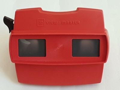 VINTAGE RED MODEL J Viewmaster 3D Viewer Original 1970's Classic Toy ...