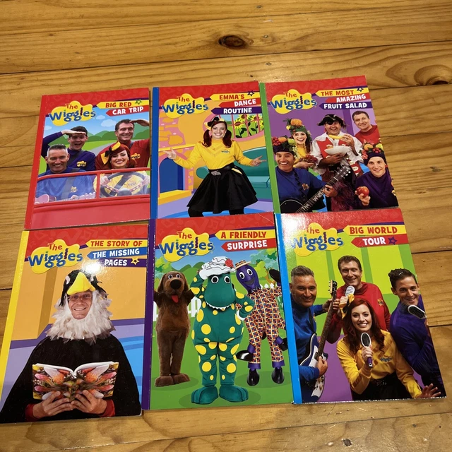 WIGGLES BOOKS CHILDREN'S Picture Books x 6 Soft Cover Fun Lot Bundle ...