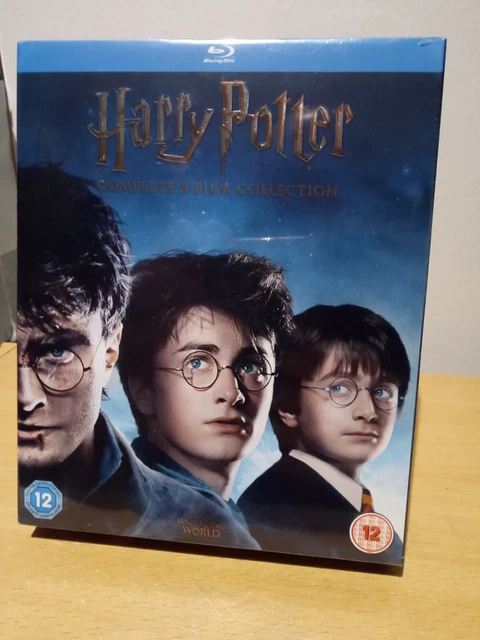 HARRY POTTER COMPLETE 8-Film Collection Blu Ray UK Release NEW & SEALED ...