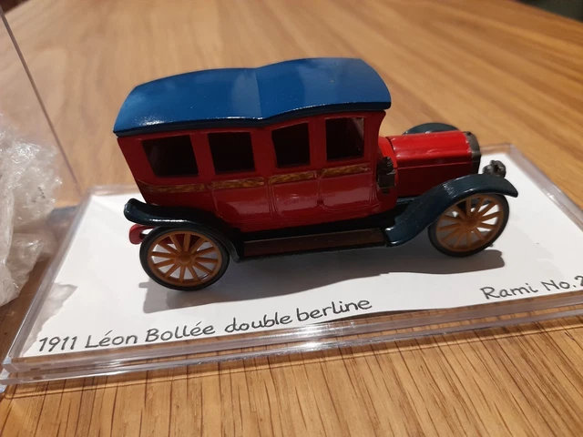 RAMI JMK 1:43 Diecast Model 1911 Leon Bollee Double Berline £4.00 ...