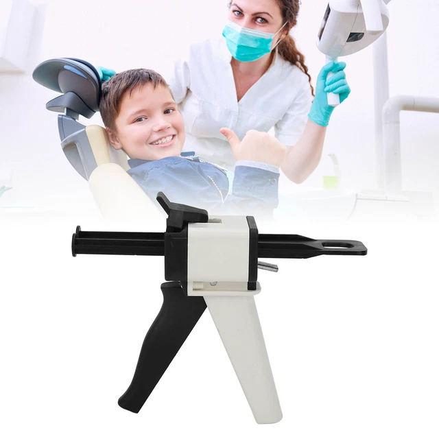 DENTAL COMPOSITE GUN Applicator 1/1 Injection Dental Adhesive Materials ...
