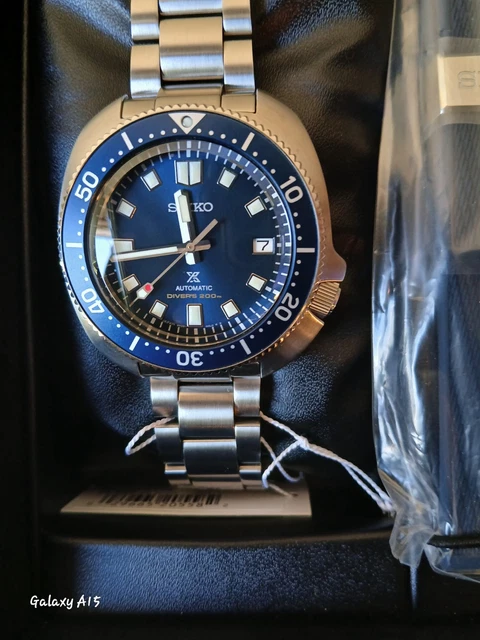 SEIKO PROSPEX DIVER Limited Edition Blue Captain Willard (SPB183J1) £ ...