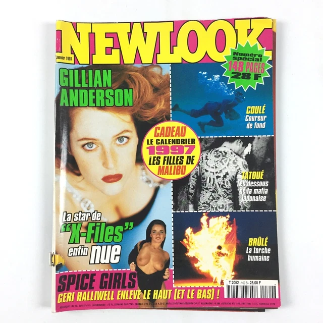 MAGAZINE GILLIAN ANDERSON, Geri Halliwell / Newlook 1997 N°160 EUR 29 ...