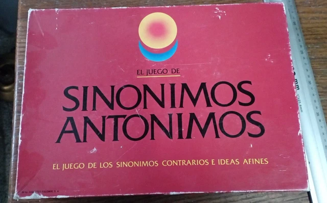 EL JUEGO DE Sinónimos Y Antónimos Falomir Juegos 1989 sin testear EUR ...