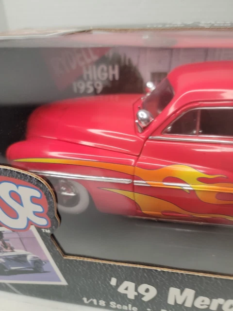 AMERICAN MUSCLE GREASE 1949 Mercury Coupe PRESSOFUSO 1/18 Ertl EUR 56 ...