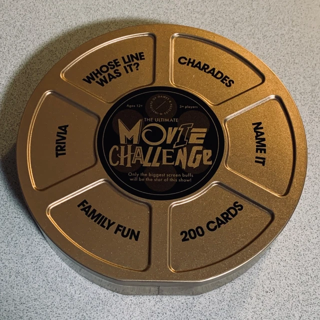 ULTIMATE MOVIE CHALLENGE Game Quiz Charades Trivia 200 Cards New Never ...