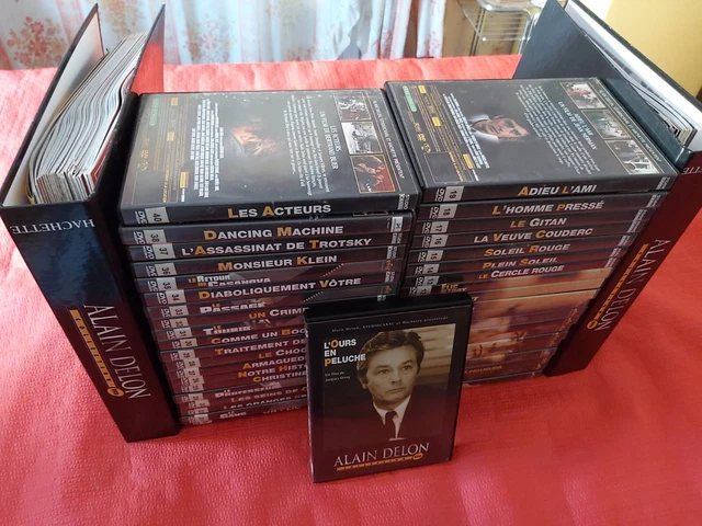 ALAIN DELON COLLECTION hachette 40 DVD avec les fascicules EUR 300,00 ...