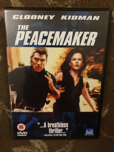 THE PEACEMAKER DVD George Clooney Nicole Kidman £3.79 - PicClick UK