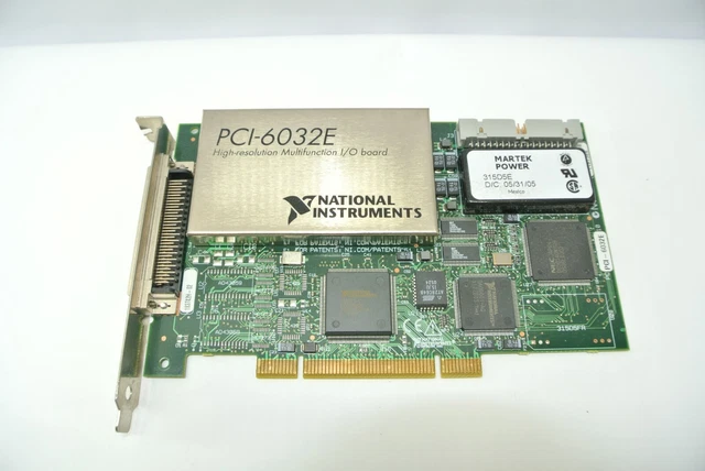 NATIONAL INSTRUMENTS PCI-6032E 16-Bit Analog Daq PCI Card $62.73 ...