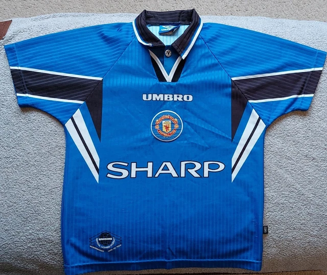 MANCHESTER UNITED THIRD full kit 1996/97 *Vintage* £400.00 - PicClick UK