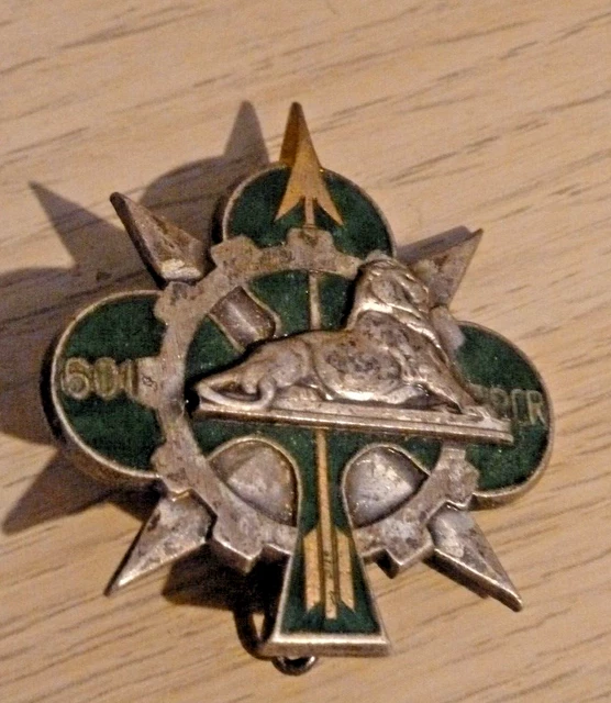 ORIGINAL MILITARY INSIGNIA 601° Road Traffic Regiment / Dragon Tbe £5. ...