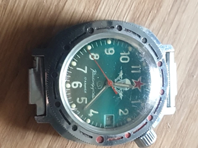 OROLOGIO MILITARE KOMANDIRSKIE Boctok ANNI 80 Soviet CCCP USSR Old ...