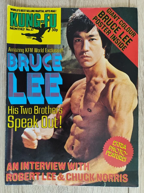 MAGAZINE KUNG-FU N°17 1975 - Bruce Lee - Poster Geant EUR 5,90 ...