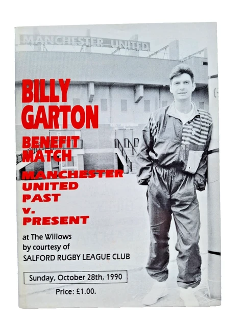 MAN UTD PAST v Present (Billy Garton) - Season 1990/91 - Football ...