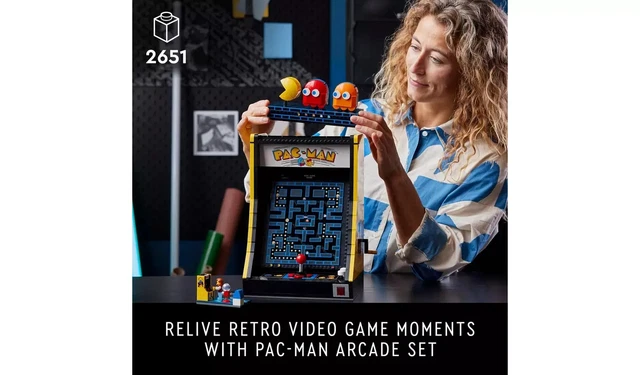 LEGO ICONS PAC-MAN Arcade Mini Arcade Set for Adults 10323 (SEALED, NEW ...