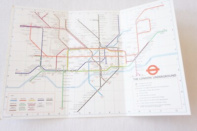 1978 NO. 2 London Transport Underground Map Diagram of Lines Tub Ref ...