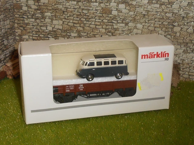 1:87 MÄRKLIN 00755-10 H0 VW Bus auf Niederbordwagen Neu und OVP EUR 8,52 - PicClick DE