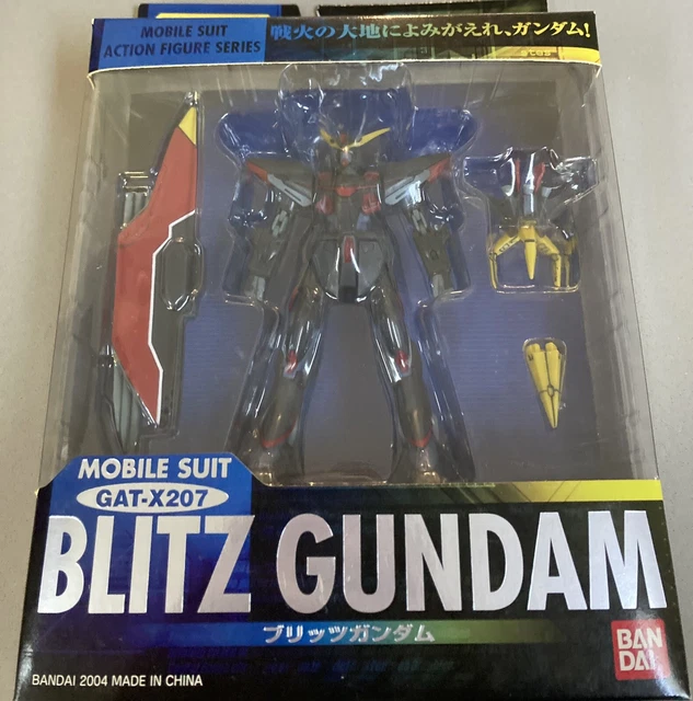 BANDAI MOBILE SUIT Fighter Gundam Seed Blitz Gundam Action Figure MSIA ...