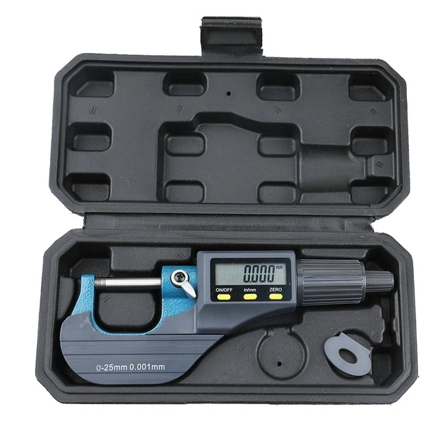DIGITAL MICROMETER, PROFESSIONAL Inch/Metric Measuring Tools 0 ...